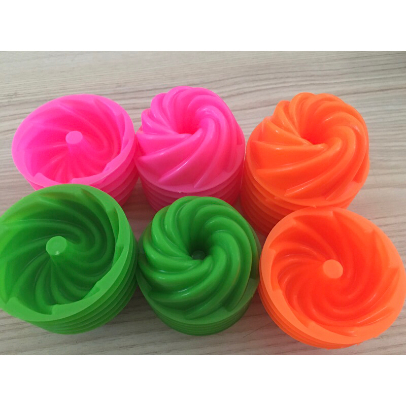 12 Pcs Acuan Kaswi Viral Twister /Mawar rose /Jasmine/Teratai Mould ...
