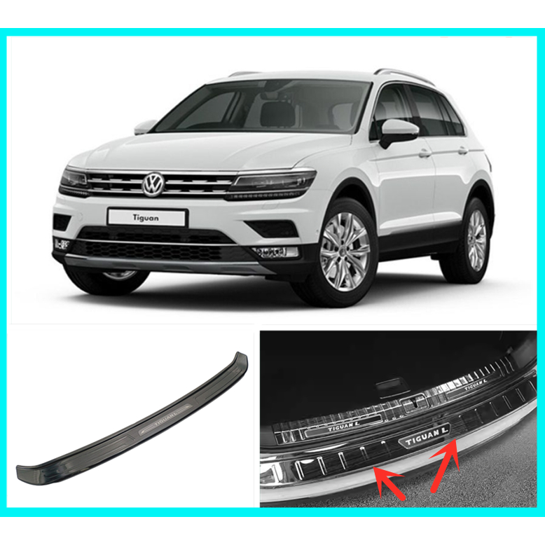 Volkswagen Tiguan L spec 2018-2022 Rear Bumper Guard Trunk Protector ...