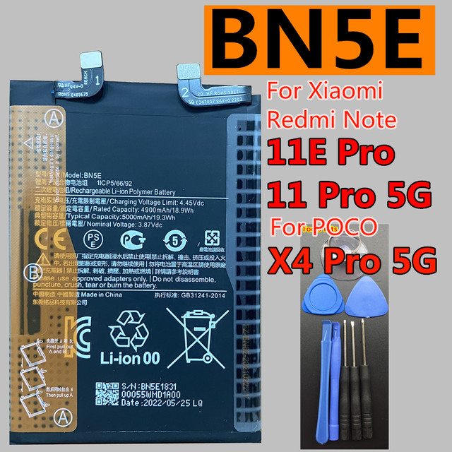 For Redmi Note 11Pro Note12 Pro 4G 12 Pro+ 5G POCO X4 Pro 11E 2201116TG ...