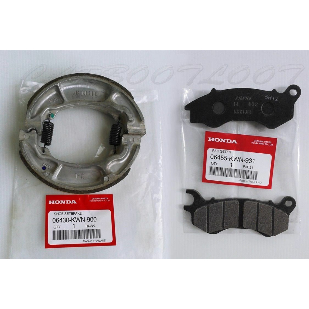 HONDA PCX150 V2 (2007-2017) REAR DISC PAD OE // MADE IN THAILAND ...