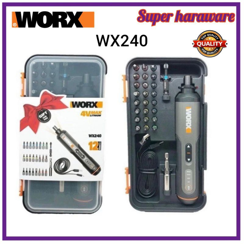 WORX WX240 4V Cordless Screwdriver / Bosch Go / Bosch/Cordless Screwdriver/Cordless Screwdriver ...