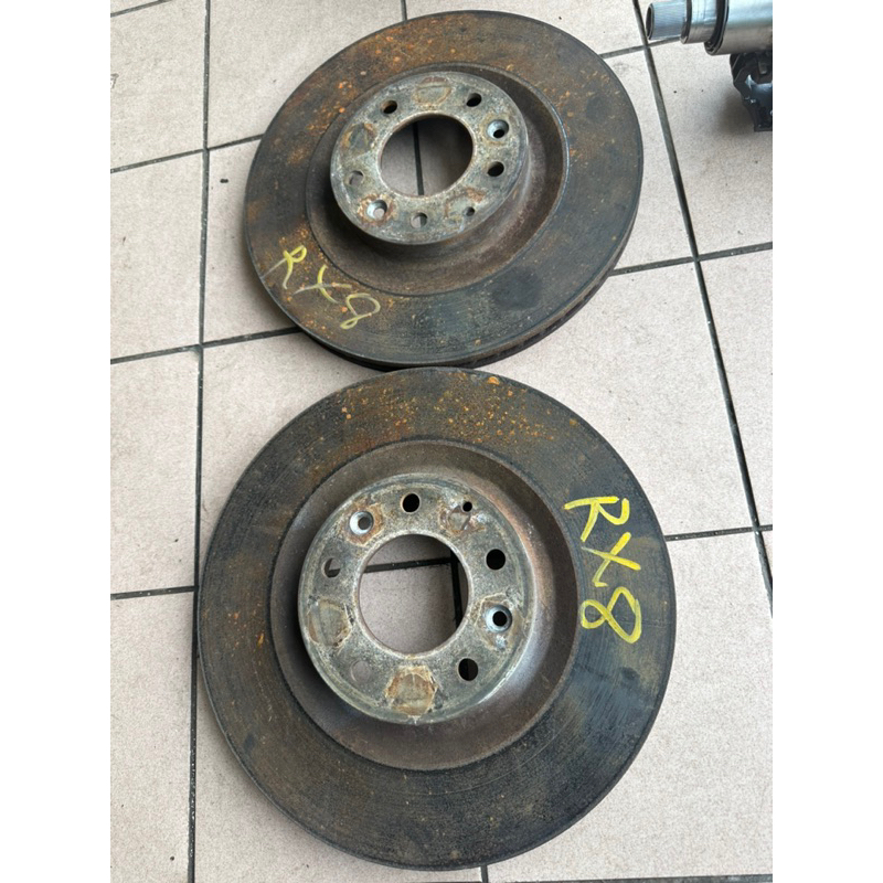 mazda rx8 se3p 6speed MT front rotor disc brake 1pair | Shopee Malaysia