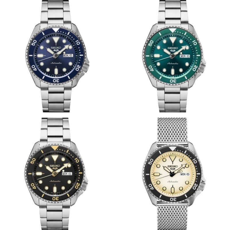 ( CLEAR STOCK ) 100% Original SEIKO 5 Sports Superman 100m Automatic ...