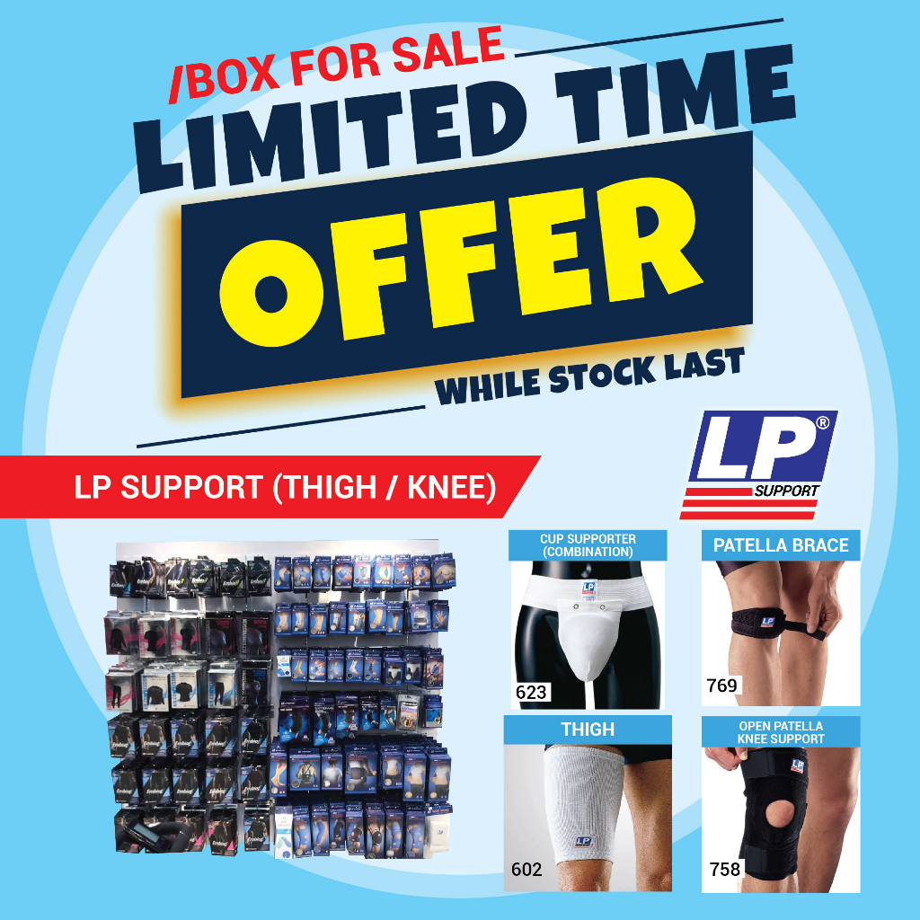 [CLEARANCE STOCK] LP Support Lower Thigh / Knee Body Support Products (LP 623 /LP 769 /LP 602 ...