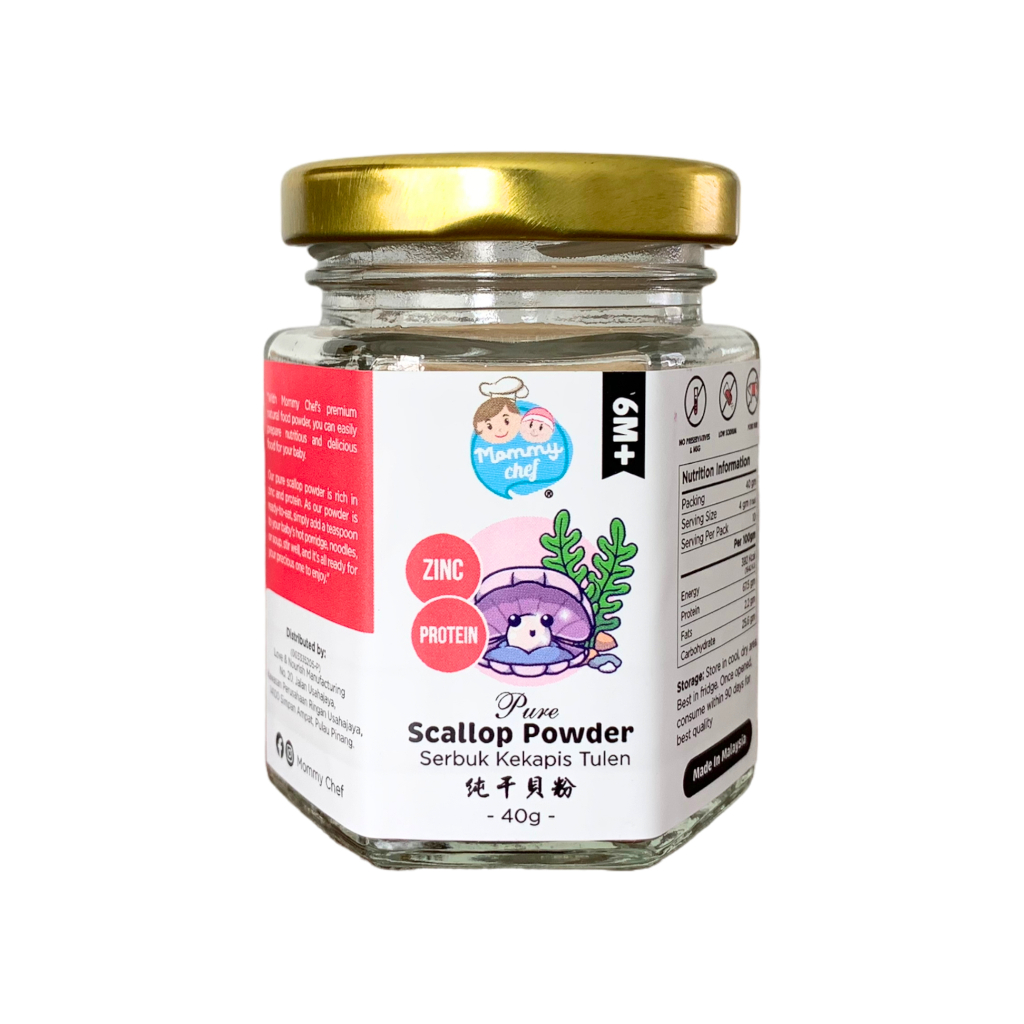 Mommy Chef Pure Scallop Powder 6m+ (40g) | Shopee Malaysia