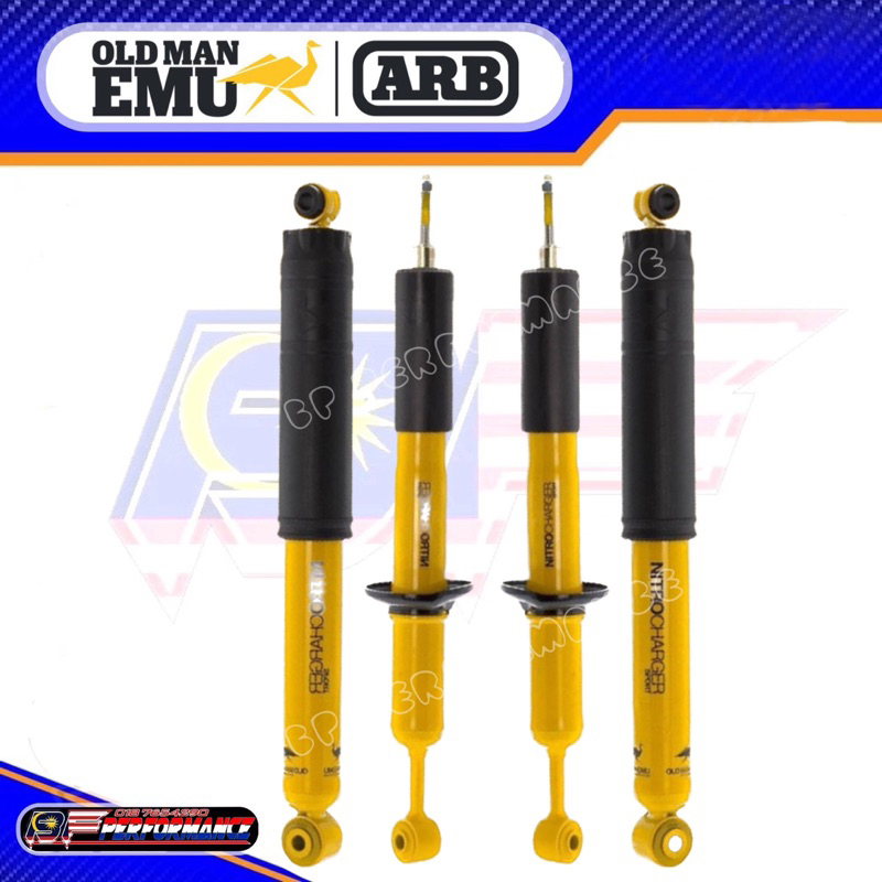 Old Man Emu Shock Front Rear Absorbers Toyota Hilux Dmax Triton NP300 ...