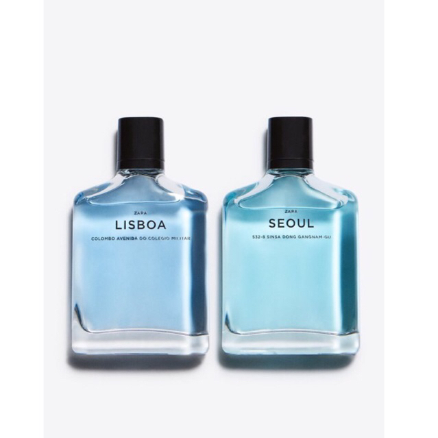 [ORIGINAL] ZARA SEOUL x LISBOA edt 2x100ml | Shopee Malaysia