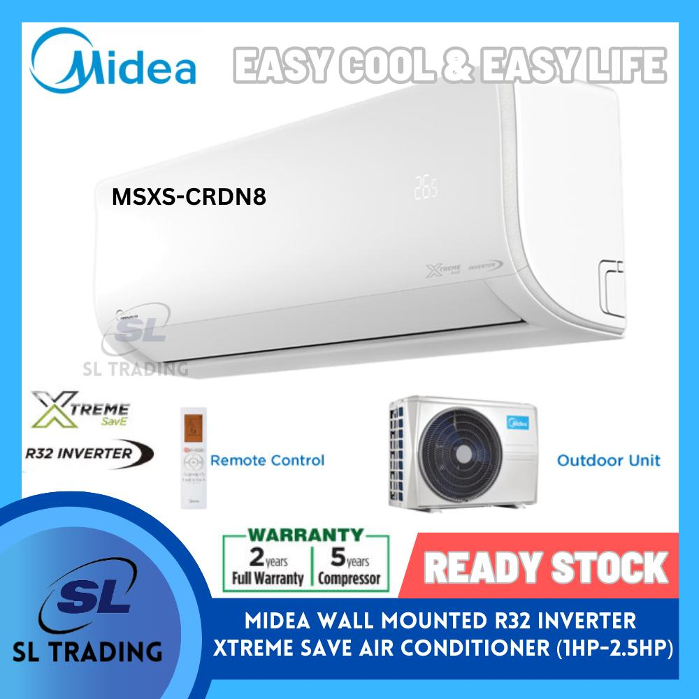 [INSTALLATION] MIDEA MSXS- CRDN8 XTREME SAVE (INVERTER) R32 AIR COND (1.0HP, 1.5HP, 2.0HP, 2.5HP ...