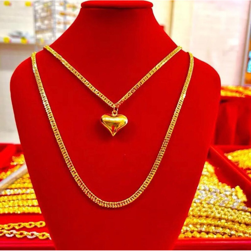 💋 COP 916 / 999 PERSIS ORI 💋 RANTAI LEHER EMAS BANGKOK (NECKLACE ) 💋 ...