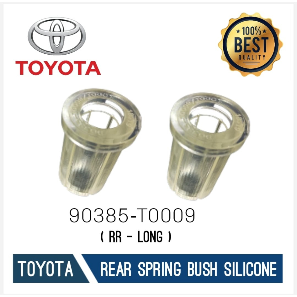 TOYOTA Rear Spring Bush Silicone (Long/Short) *1PC* for Toyota Hilux ...