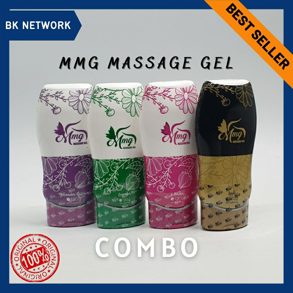 💖COMBO 👍 MMG: Massage Gel Pelbagai Jenis (120g) Apple Lavender Bidara ...