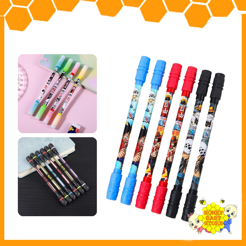 Student Creative Animation & Cartoon Spinning Pen Stress Relieving ...