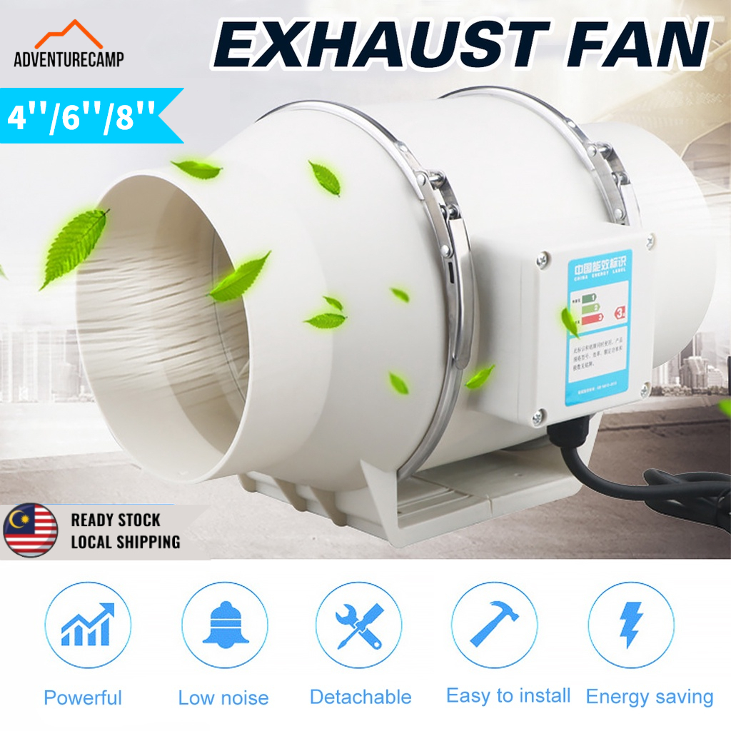 🇲🇾Ready Stock🔥 Ventilator Extractor Exhaust Fans Blower Bathroom ...