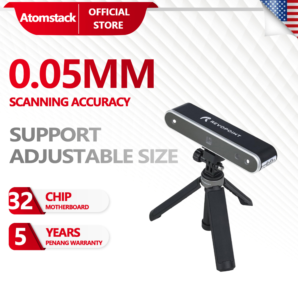 ATOMSTACK Creality CR-Scan Ferret pro 3D High Precision 3D Scanner Set ...