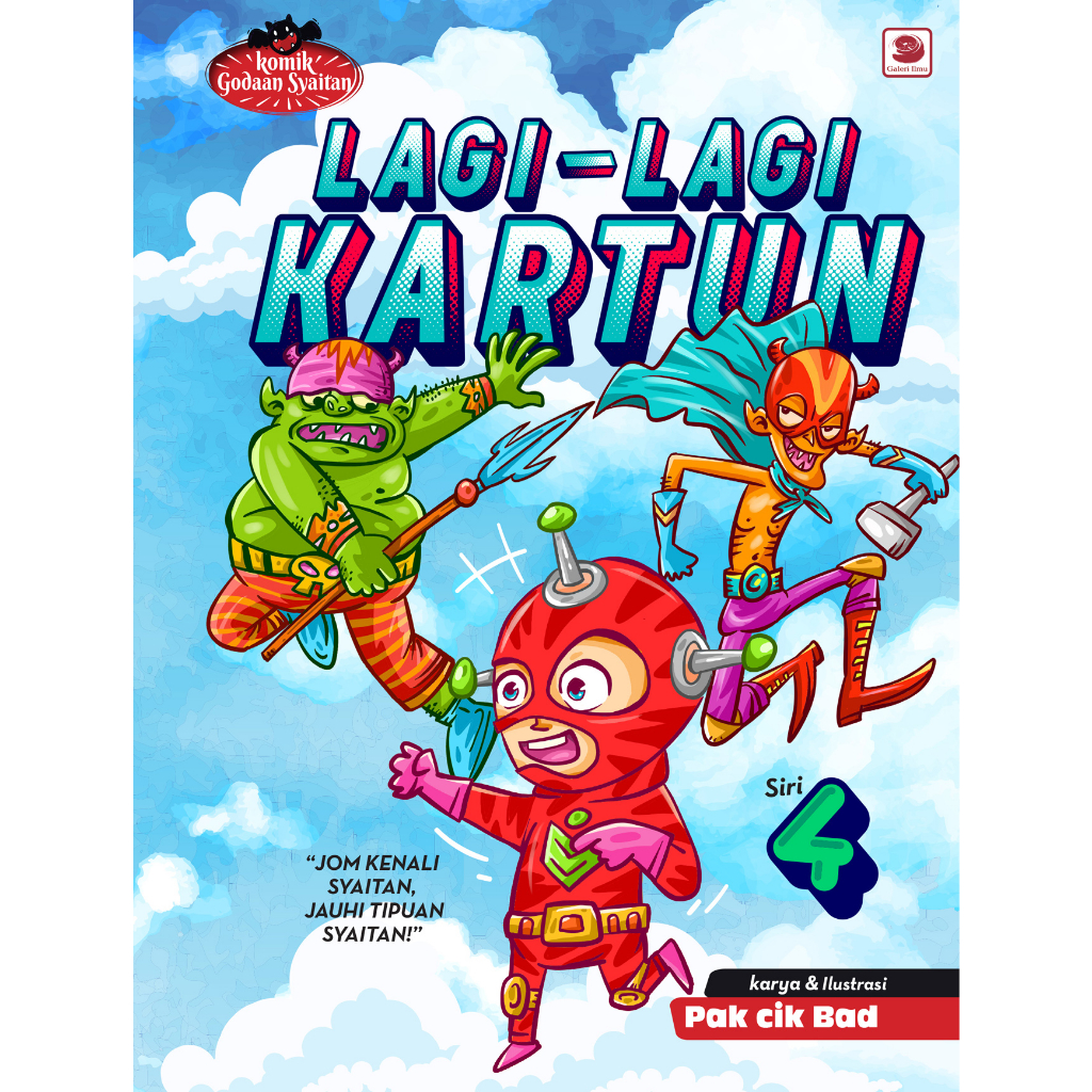 SIRI KOMIK GODAAN SYAITAN 4 "LAGI-LAGI KARTUN" - ORIGINAL KOMIK KGS ...