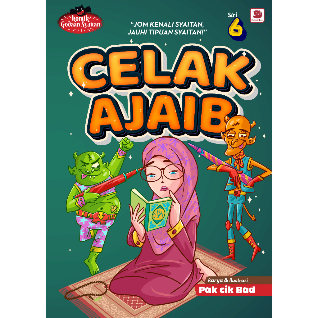 SIRI KOMIK GODAAN SYAITAN 6 "CELAK AJAIB" - ORIGINAL KOMIK KGS | Shopee ...