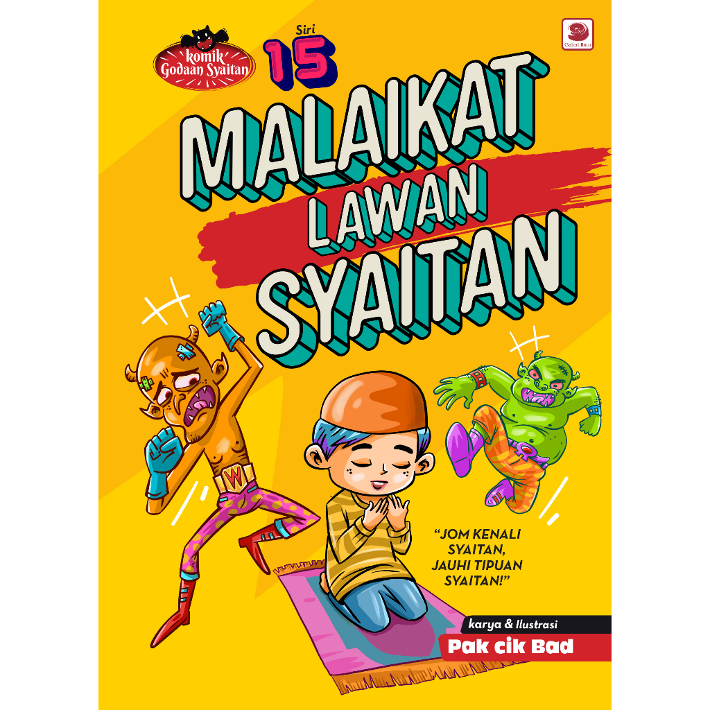 SIRI KOMIK GODAAN SYAITAN 15 "MALAIKAT LAWAN SYAITAN" - ORIGINAL KOMIK ...