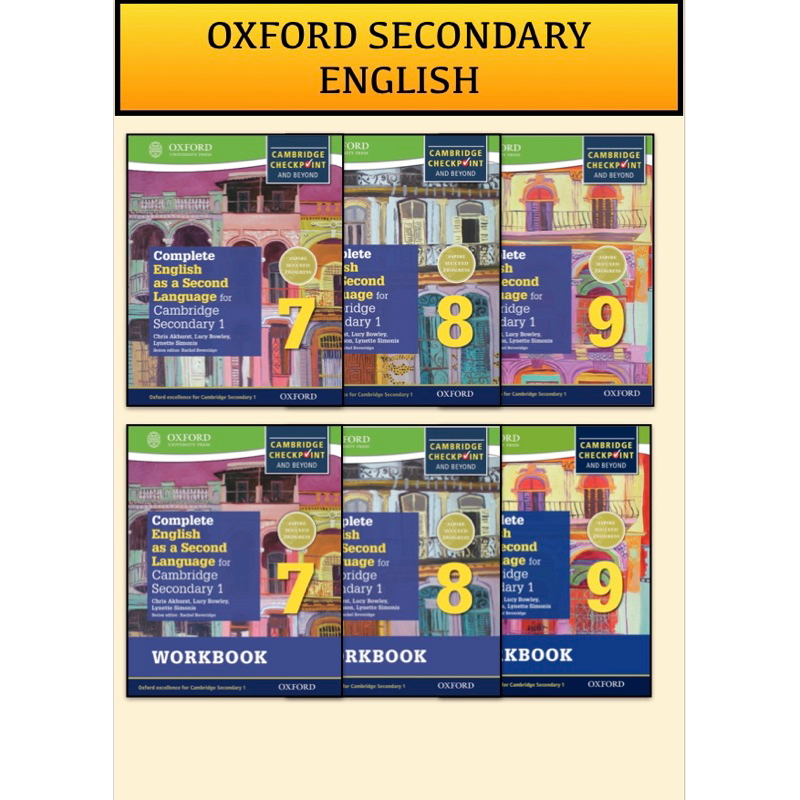 (PRINTED BOOK) Oxford Complete Second Language English for Cambridge Secondary Textbook ...