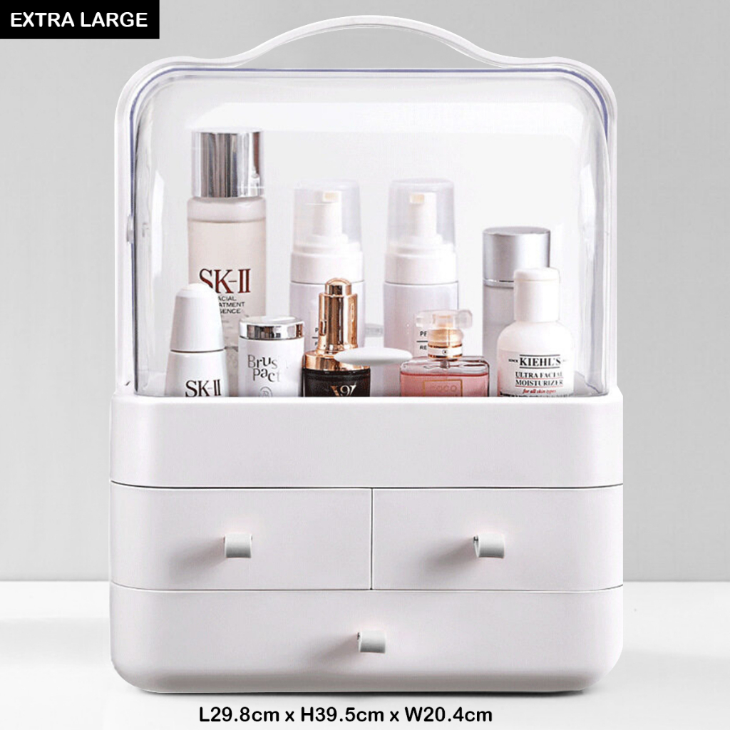 SKM Portable Cosmetic Drawer Makeup Storage Box Skincare Organizer ...