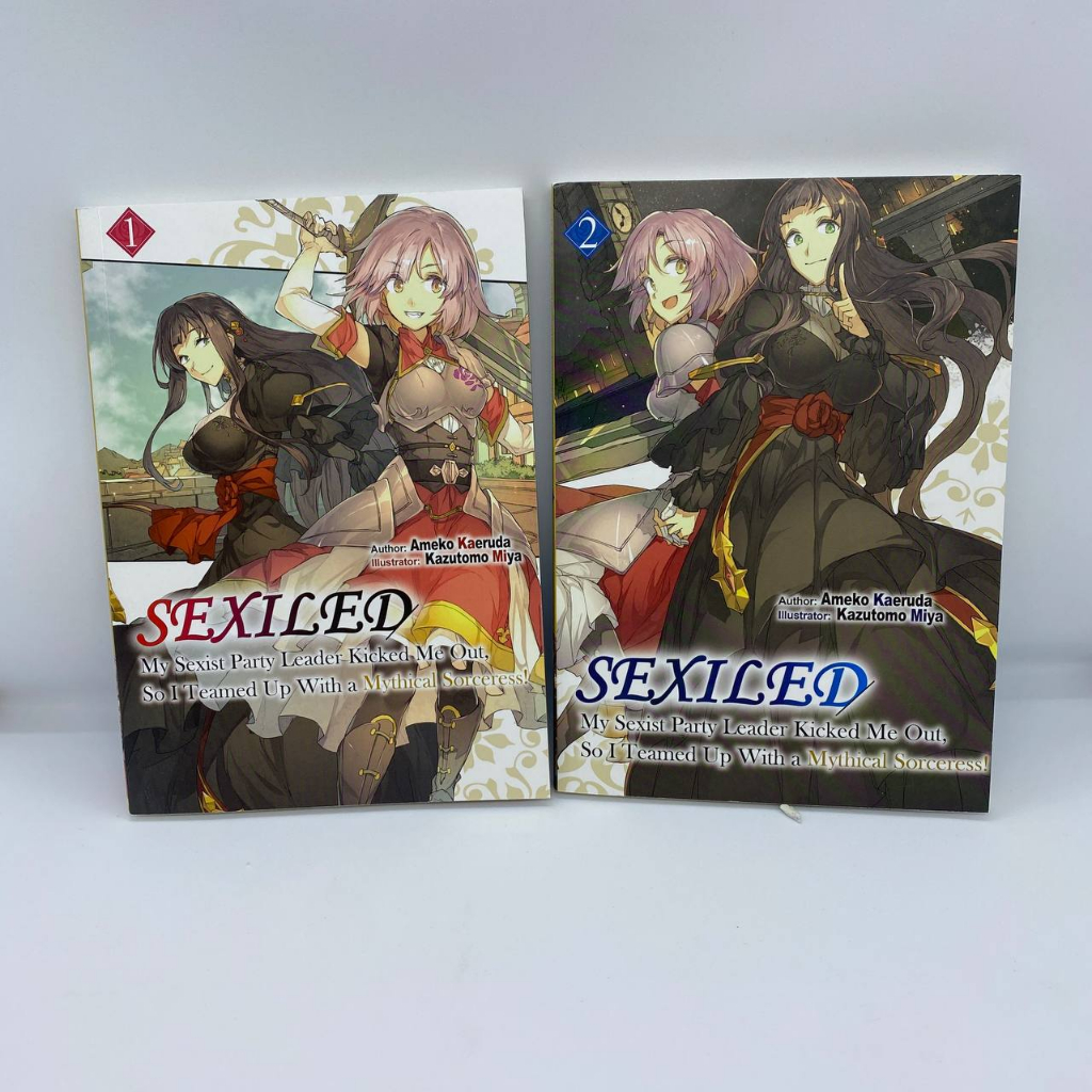 English Light Novel J-Novel Club Sexiled: My Sexist Party Leader Kicked ...