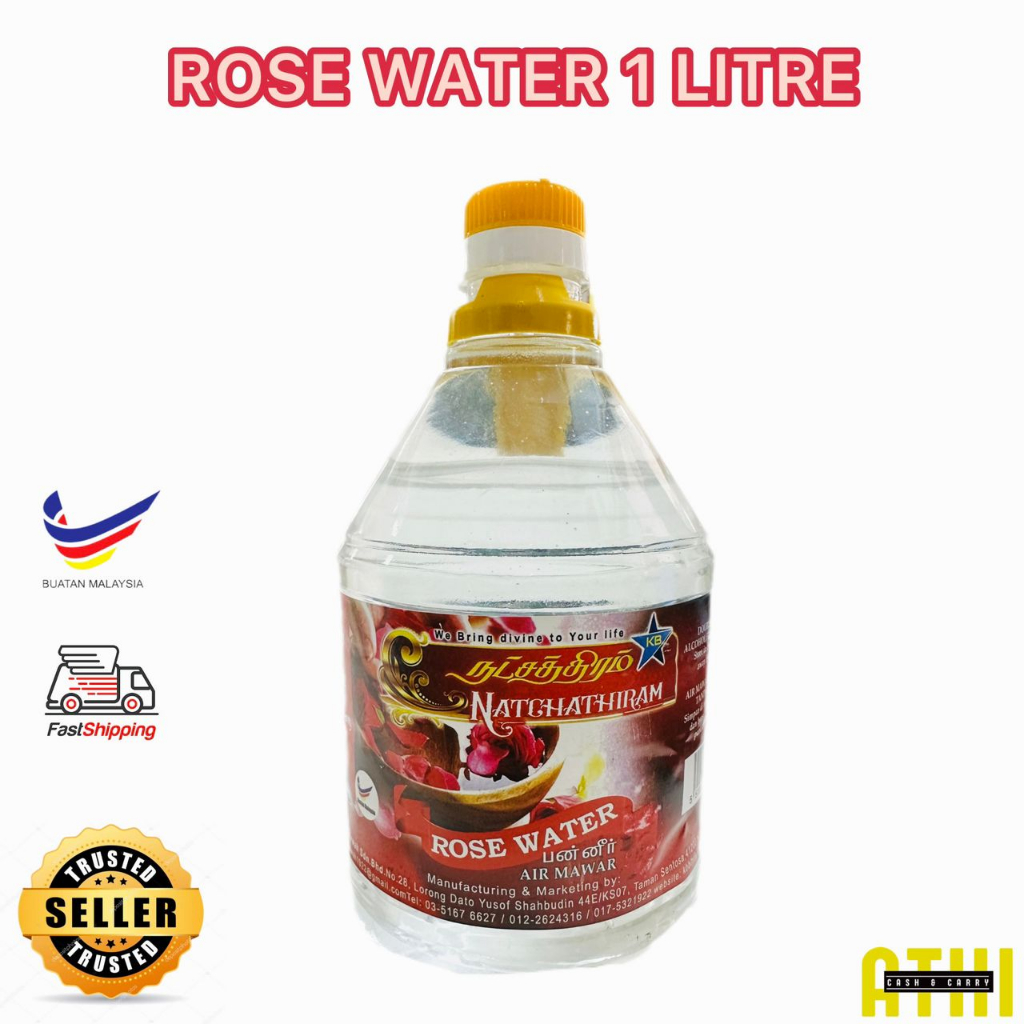 ROSE WATER / AIR MAWAR / 1 LITER / 150ml | Shopee Malaysia