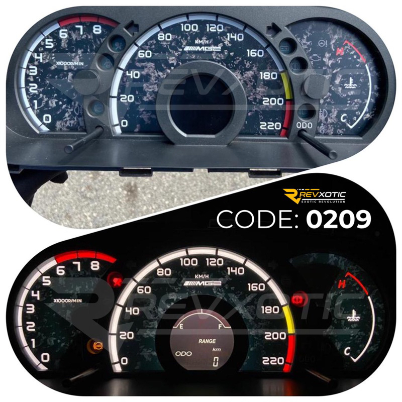 Papan Panel Meter Custom Perodua MYVI GEN-2 Gen2 Lagi Best ICON ...