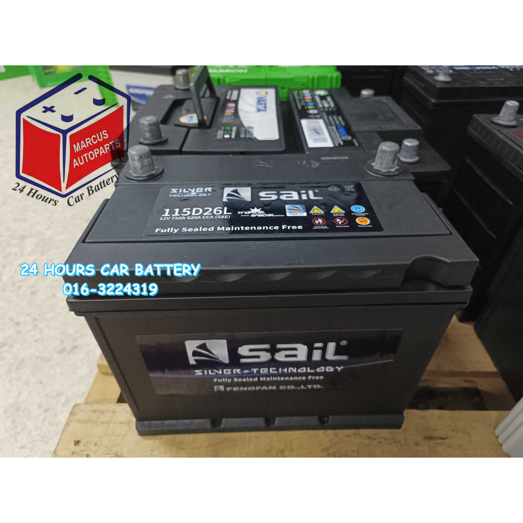 SECOND HAND BATTERY NS70L | NX110-5L FOR ALPHARD | ESTIMA | VELLFIRE ...
