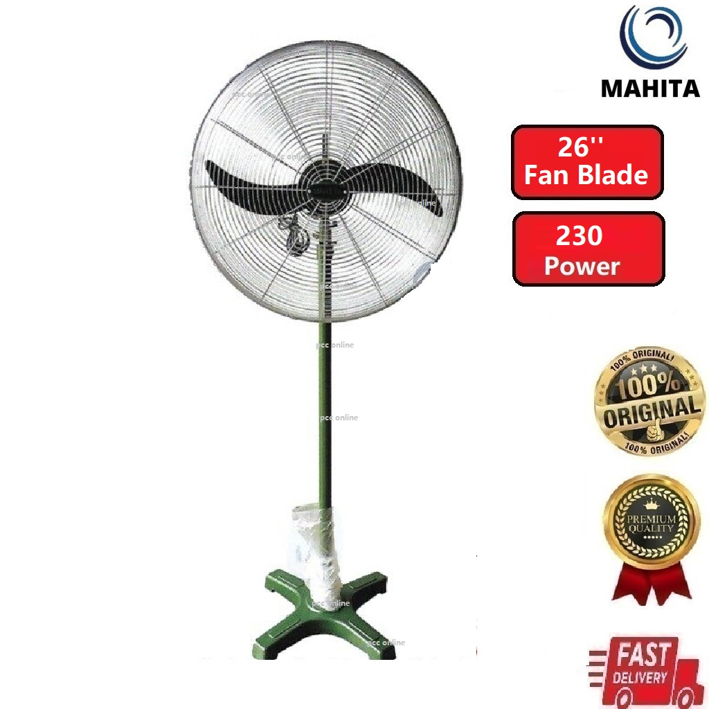 MAHITA 26" INDUSTRIAL STAND FAN | KIPAS KILANG | Shopee Malaysia