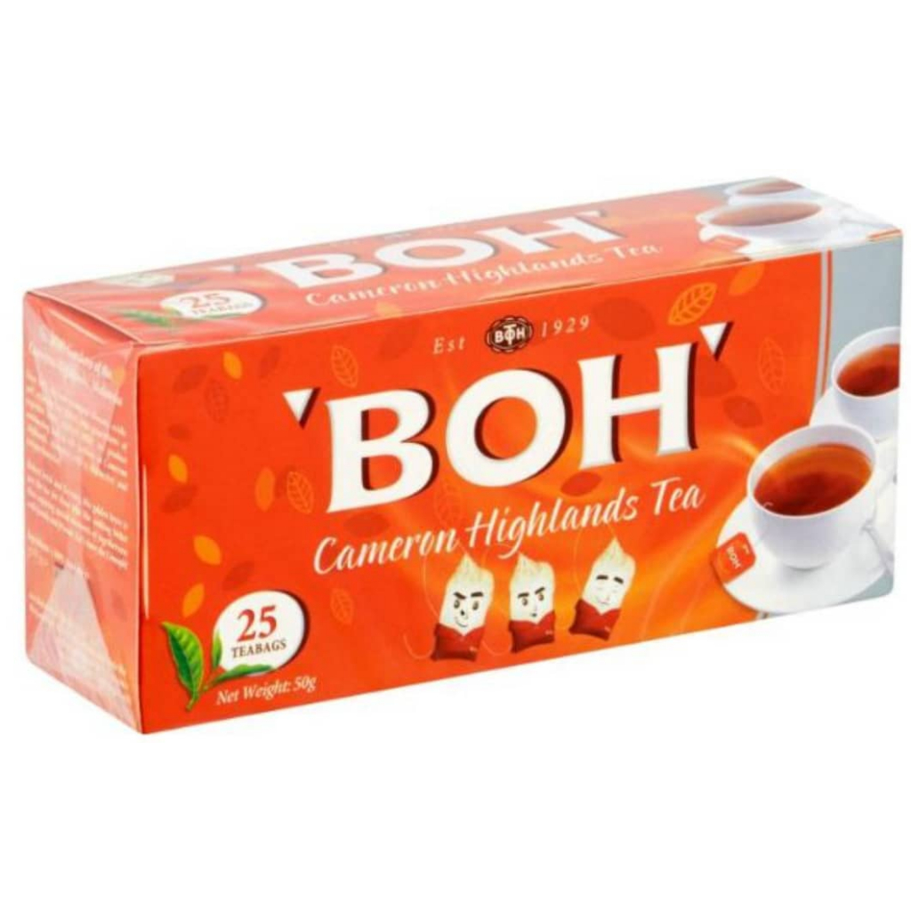 BOH CAMERON HIGHLANDS TEA BAG 25'S | Shopee Malaysia