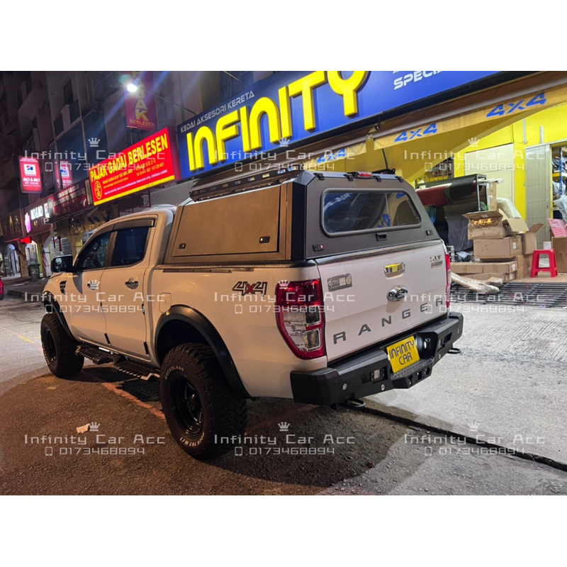 Ford Ranger 2012-2023 T6 T7 T8 T9 Fly Wing Canopy 4x4 Metal / Aluminum ...