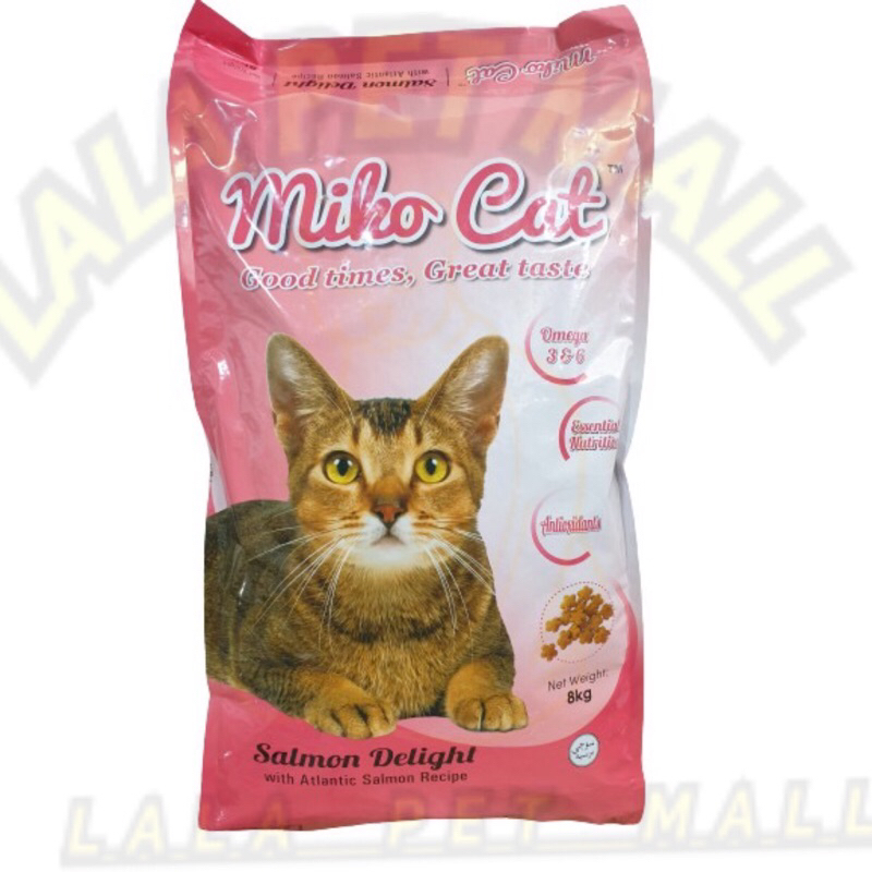 miko cat dry food salmon 8kg | Shopee Malaysia