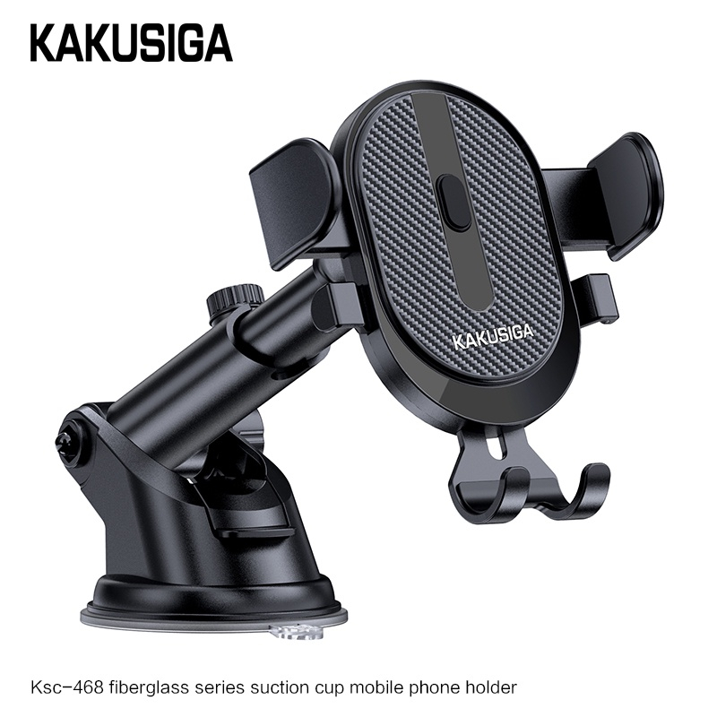 KAKUSIGA KSC-468 Suction Cup Extendable Car Mount Holder 360 Rotating ...