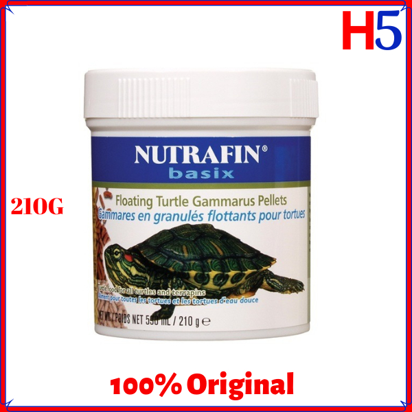 NUTRAFIN Basix 210G Floating Turtle Pellets Tortoise Reptile Terrapins ...