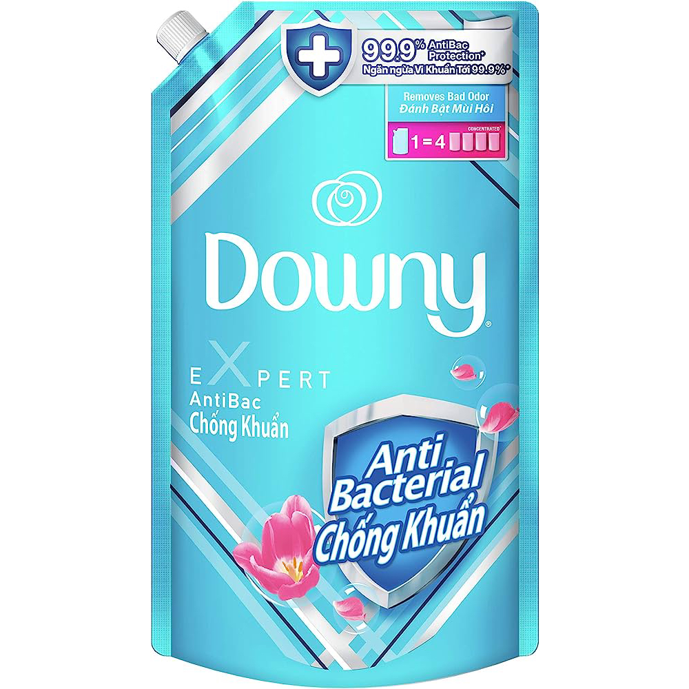 Downy AntiBac Concentrate Fabric Conditioner - Refill (1.4L) | Shopee ...