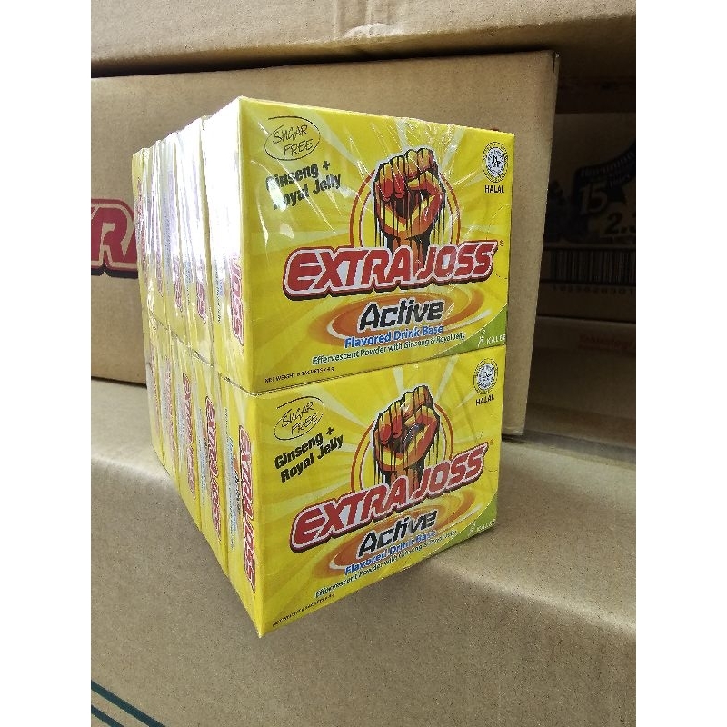 Extra Joss Active 1pack x 10 box x 6s' *ready stock * | Shopee Malaysia