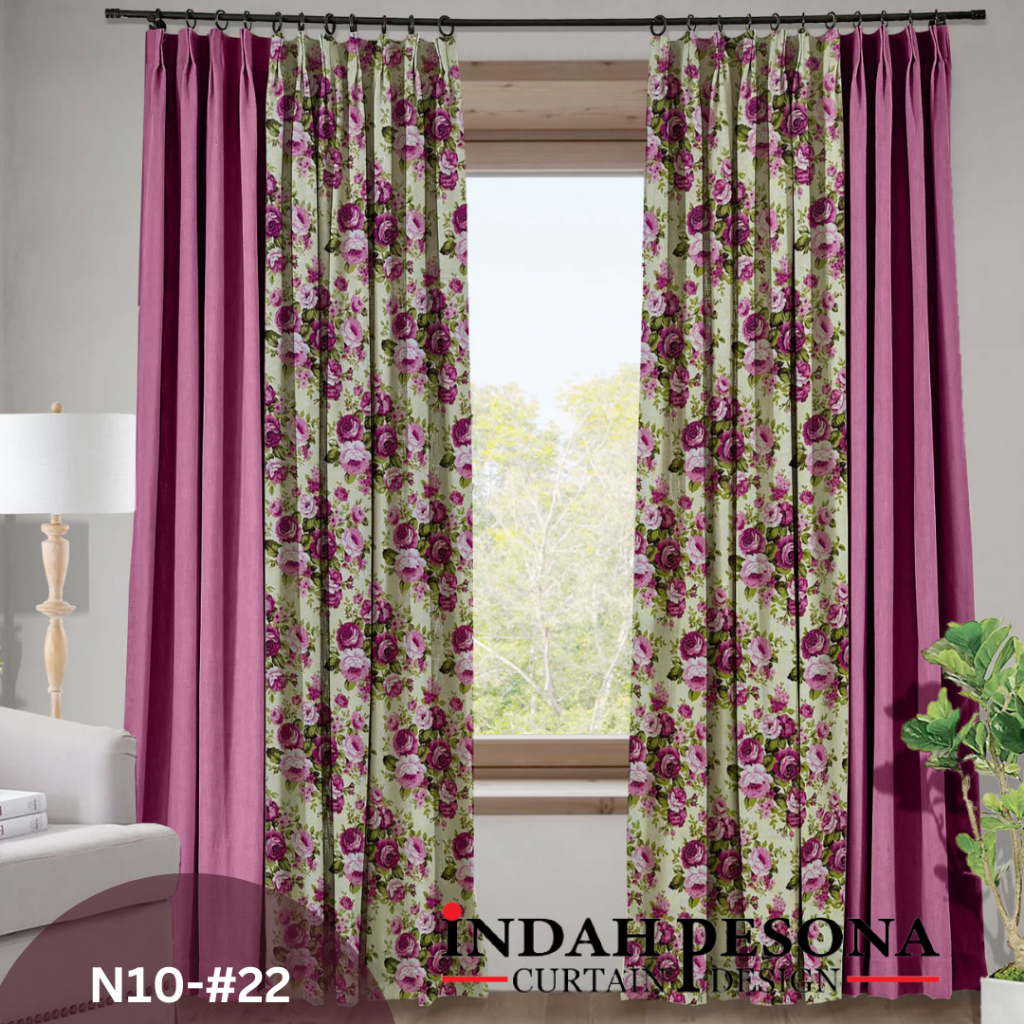 #2 N Series + Iris- 𝐇𝐨𝐨𝐤 𝐓𝐲𝐩𝐞! Mix Curtain Langsir Bunga & Iris Mix ...