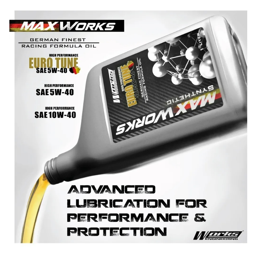 5w-40 Full Synthetic API SP engine oil minyak hitam performance ...