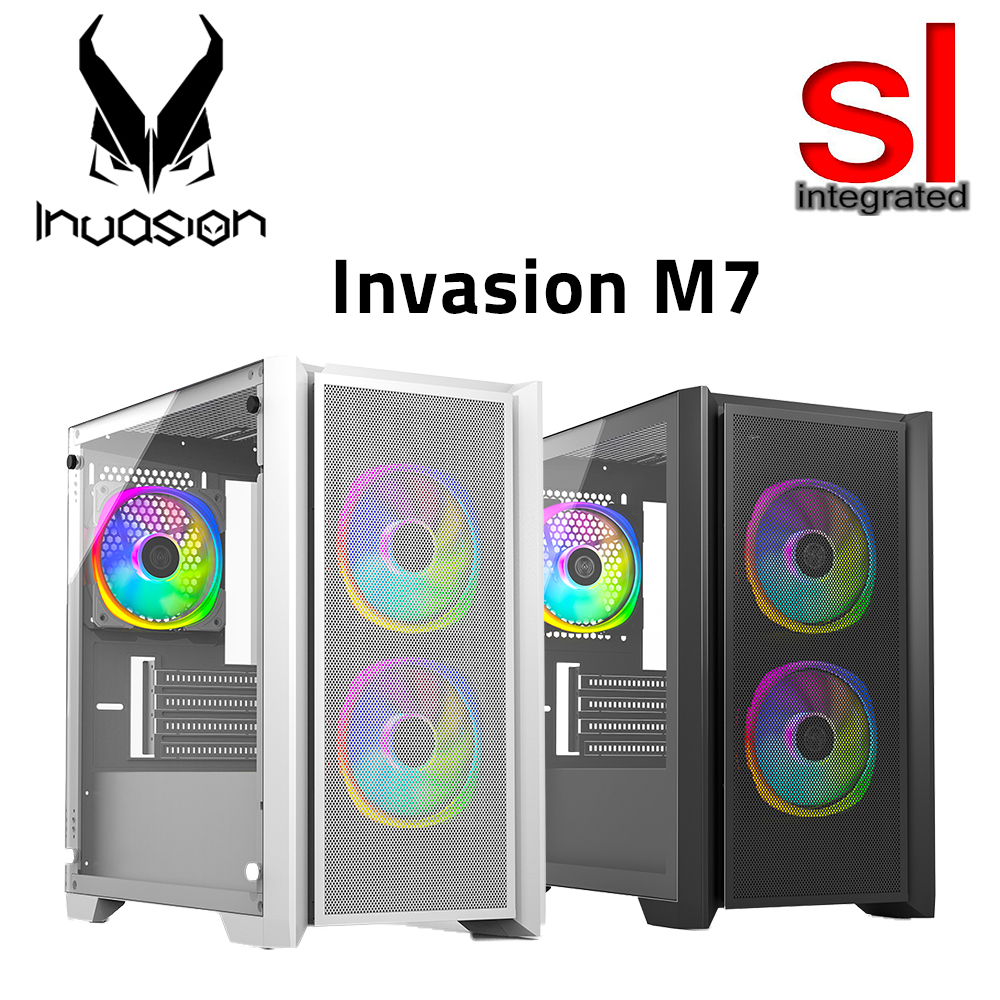 Invasion M7 M-ATX Mini-Tower Casing with ARGB Fan | Shopee Malaysia