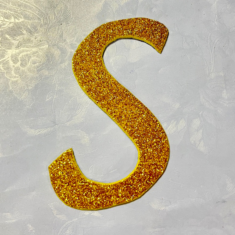 🇲🇾[2inch] Sticker huruf|Custom glitter EVA foam alphabet A-Z | Huruf ...