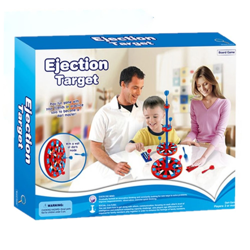 💥Malaysia Ready Stock💥 Planet of Toys Magnet Dart Board Ejection Target ...