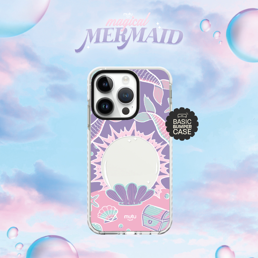 Magic Pearl - Magical Mermaid Collection (Powered by Basic Bumper) Compatible with iP14PROMAX ...