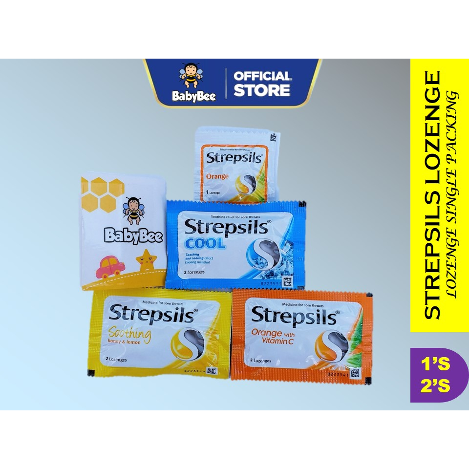 (Exp:04/2024) Strepsils Soothing Sore Throat Lozenges (Single ...