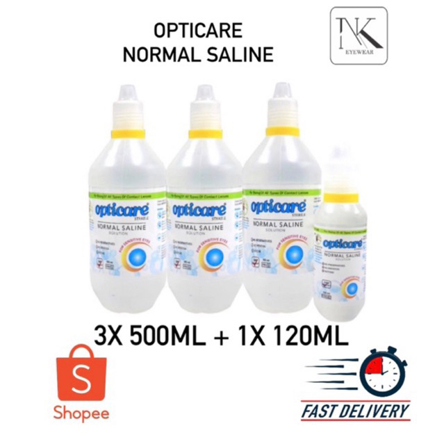 OPTICARE NORMAL SALINE SOLUTION | Shopee Malaysia