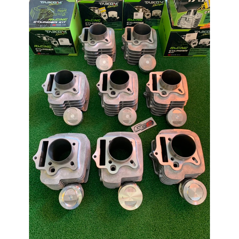 TAIKOM RACING BLOCK SET (EX5 DREAM/WAVE100) “53MM,54MM,55MM,56MM,57MM ...