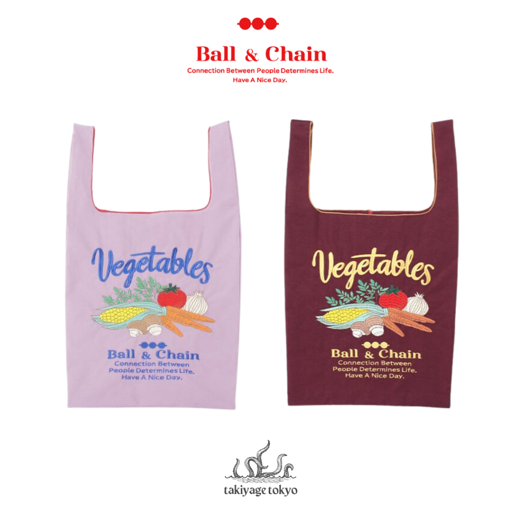 Ball & Chain Japan Embroidery Eco-friendly Shopping Bag | Direct from ...