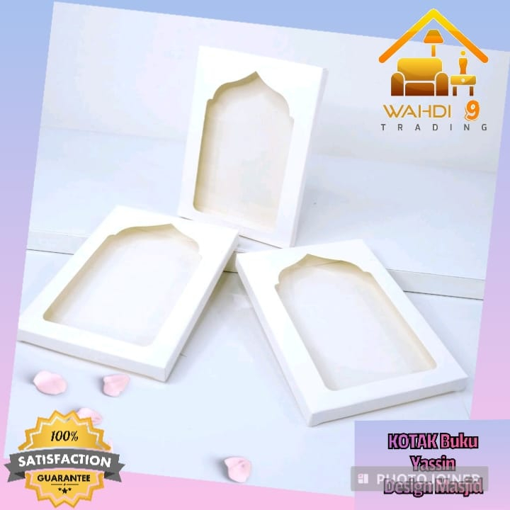 kotak sahaja bentuk masjid size 15cmx11cm bagi buku yassin tahlil ...