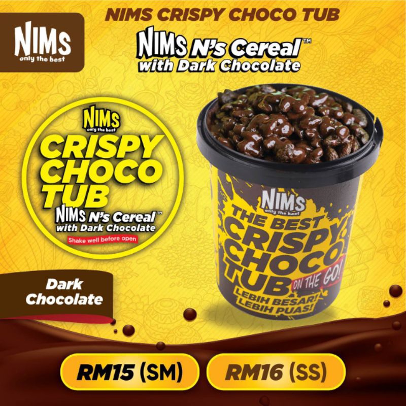 NIMS CRISPY CHOCOTUB (READY STOCK) | Shopee Malaysia