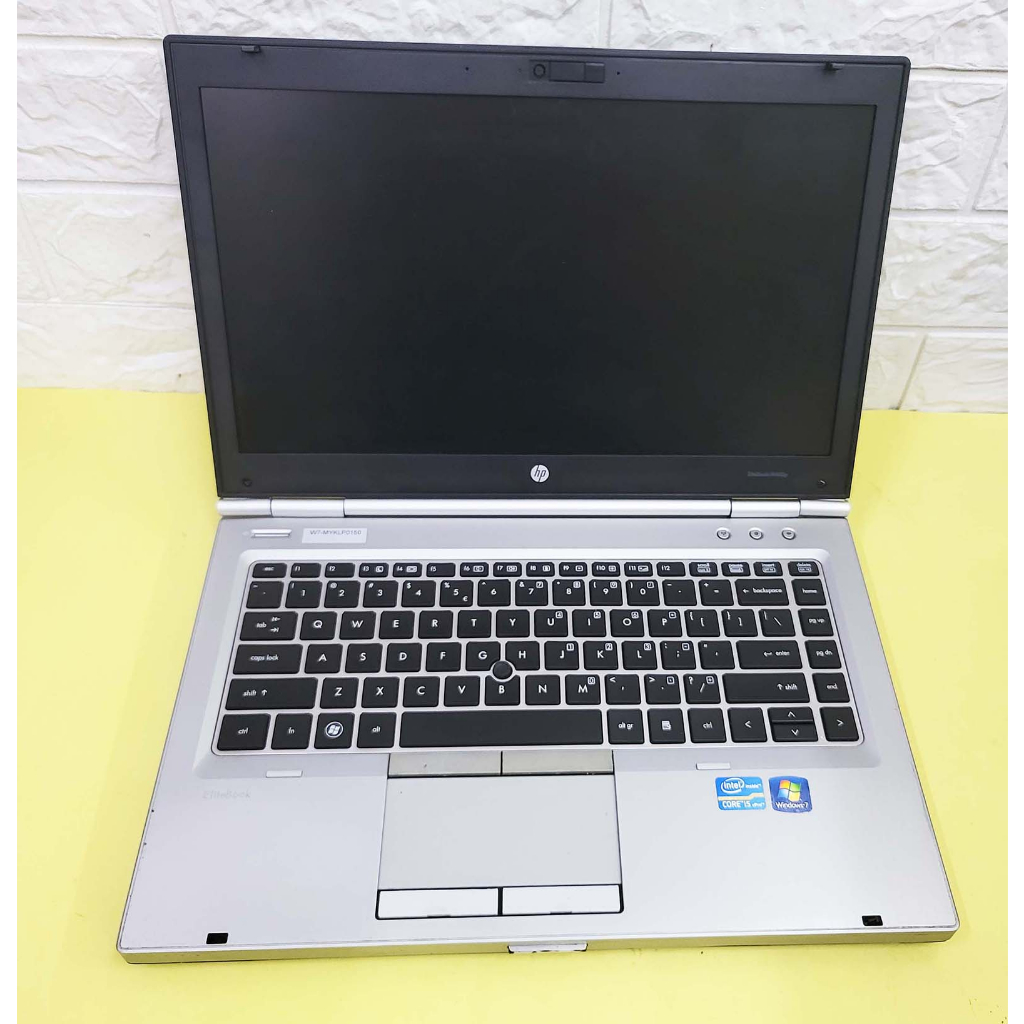 HP Elitebook 8460p Intel Core i5 500GB 128GB SSD Hard Disk 4GB RAM 14 ...