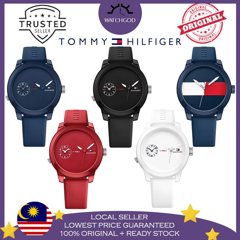 [100% Original & Warranty] Tommy HiIlfiger The Denim Men Watch Jam ...