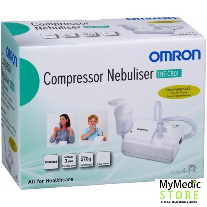 (Original) OMRON COMPRESSOR NEBULIZER NEC801 NE-C801(3 YEARS WARRANTY ...